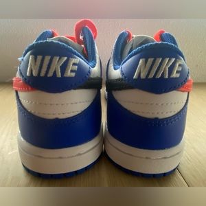 Nike | Shoes | Nike Dunk Low Bright Crimson Game Royal Size 2c Ps ...